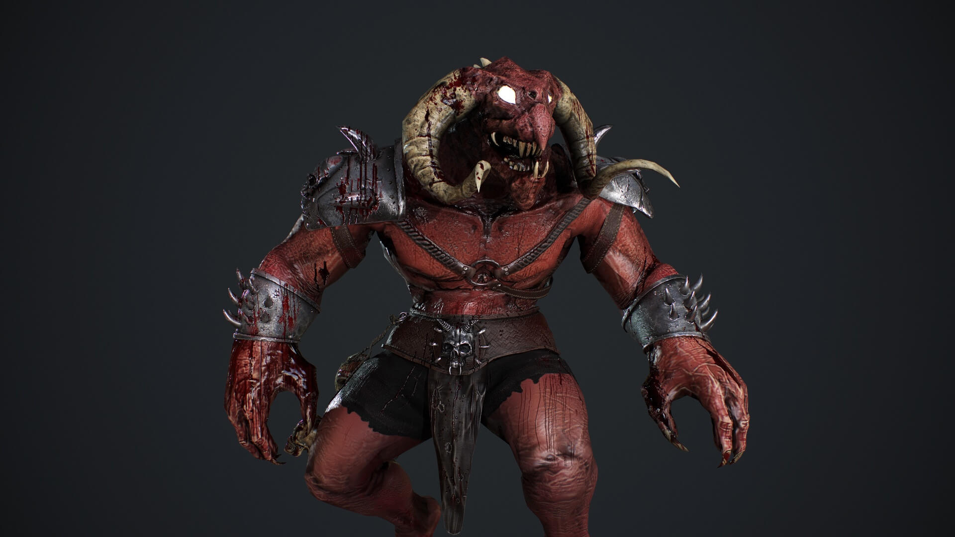 Demon 4 - 3D Model by Wernerkurt
