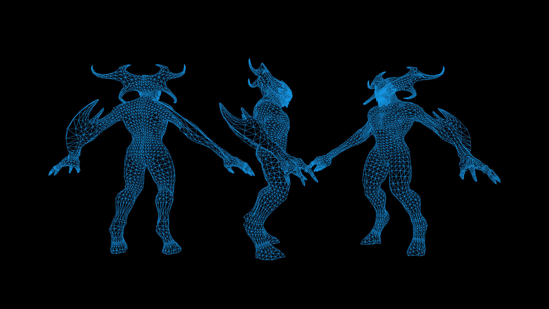 Demon Character 2 - 3D Model by Wernerkurt