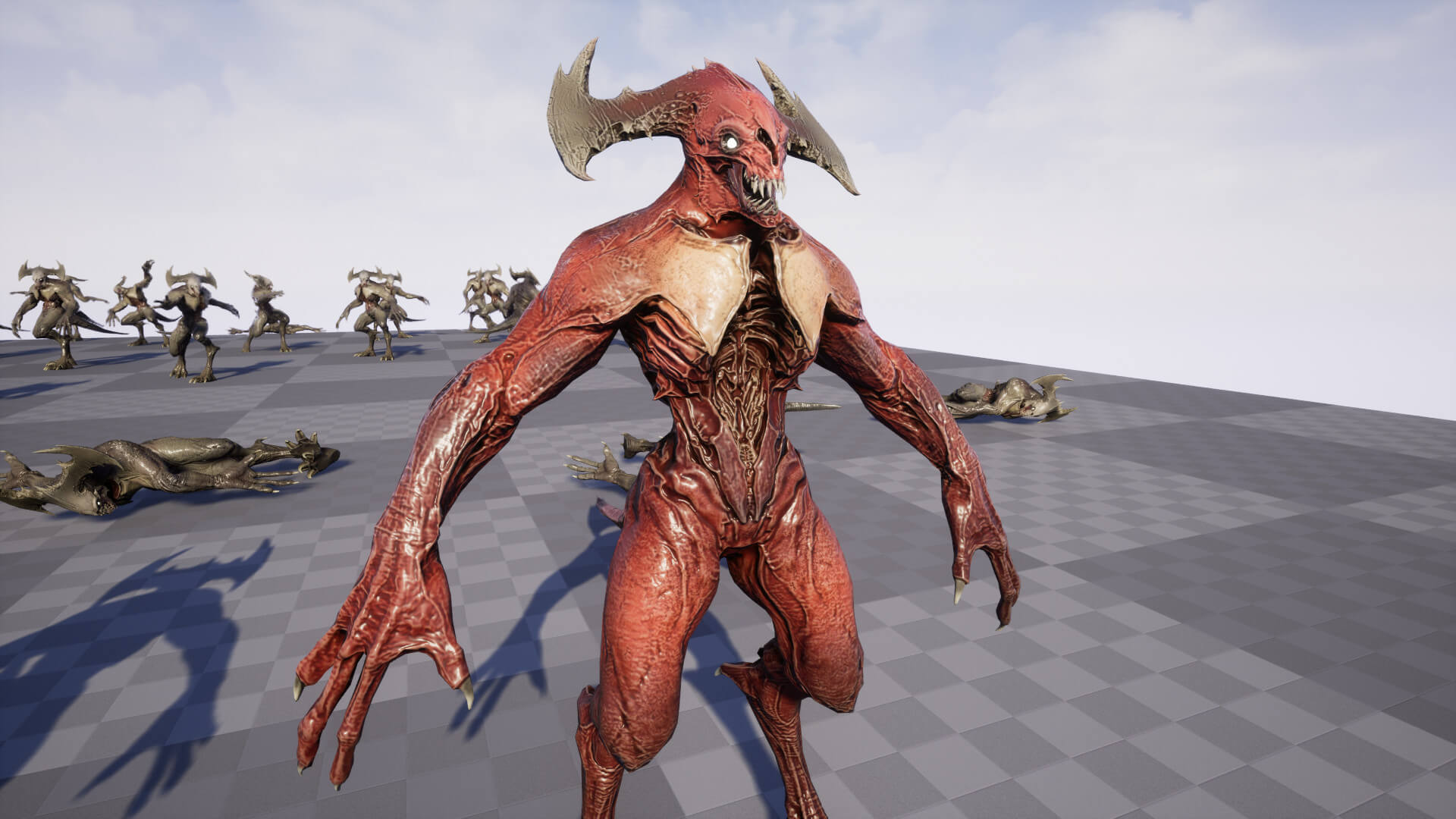 Demon Character 3 - 3D Model by Wernerkurt