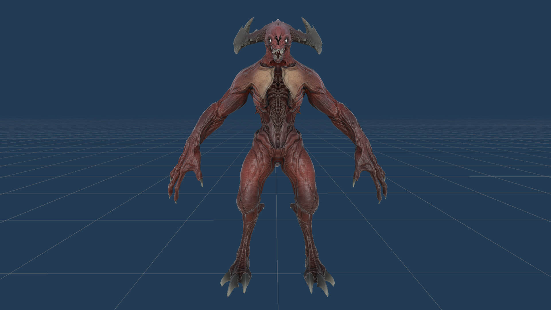 Demon Character 3 - 3D Model by Wernerkurt