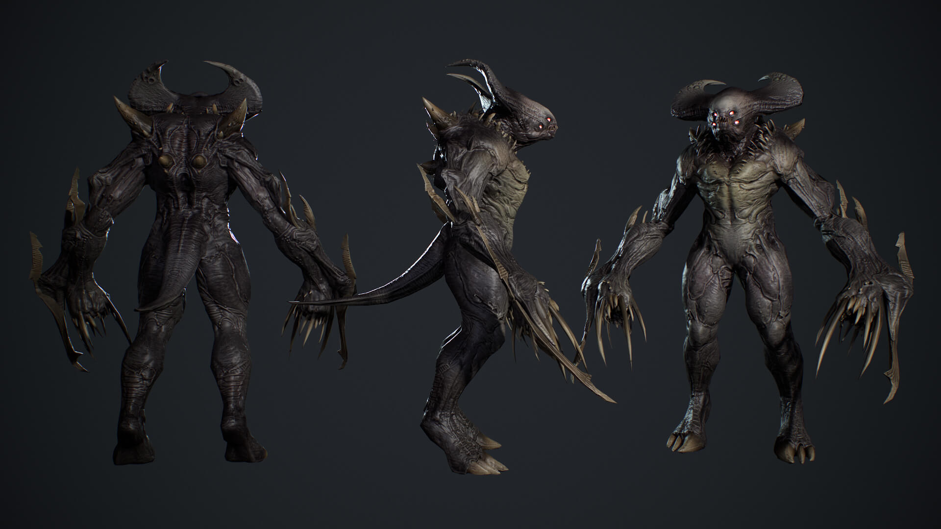 Demon Character 7 - 3D Model by Wernerkurt