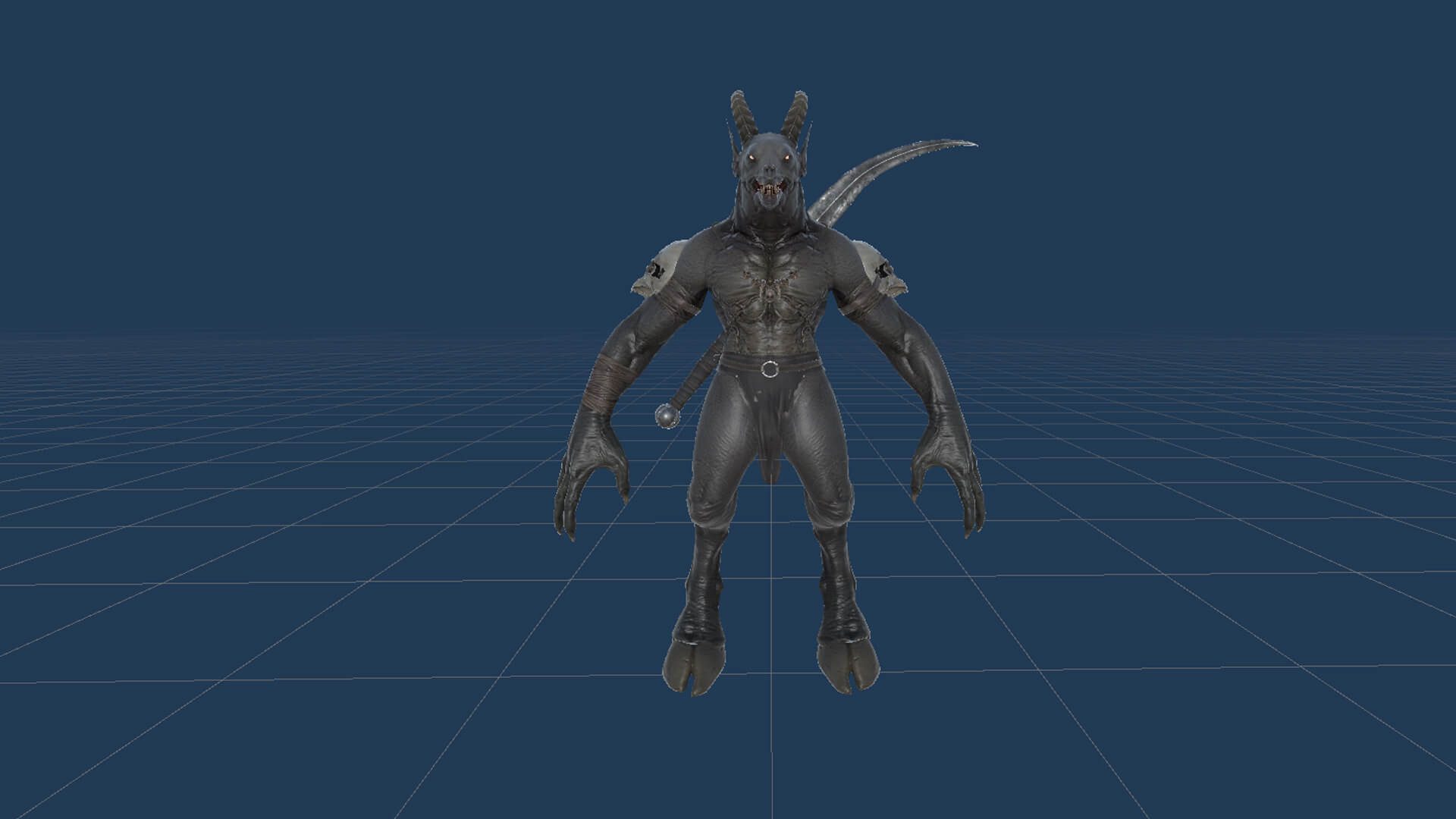 Demon Character 8 - 3D Model by Wernerkurt