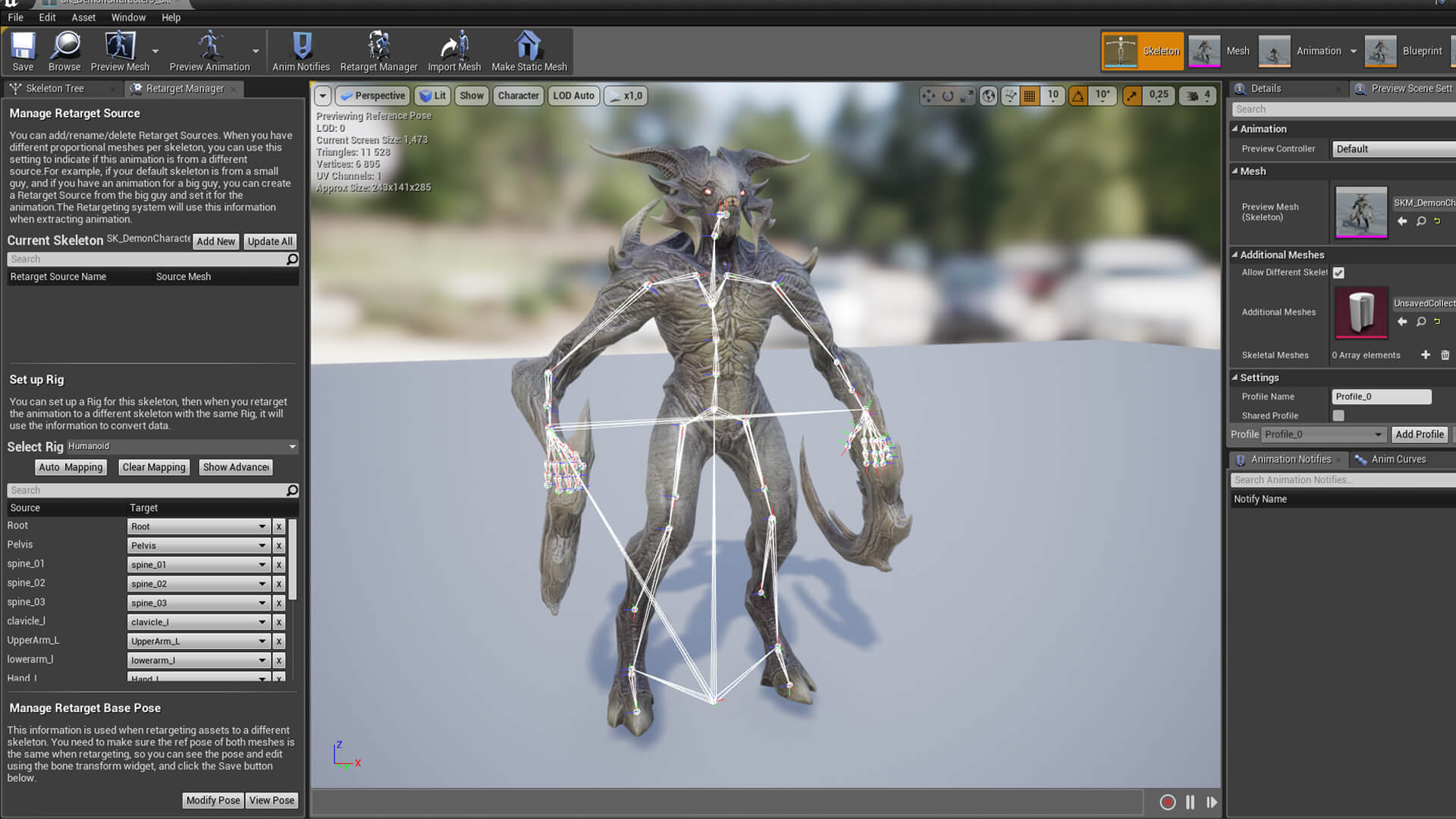 Demon Character 9 - 3D Model by Wernerkurt