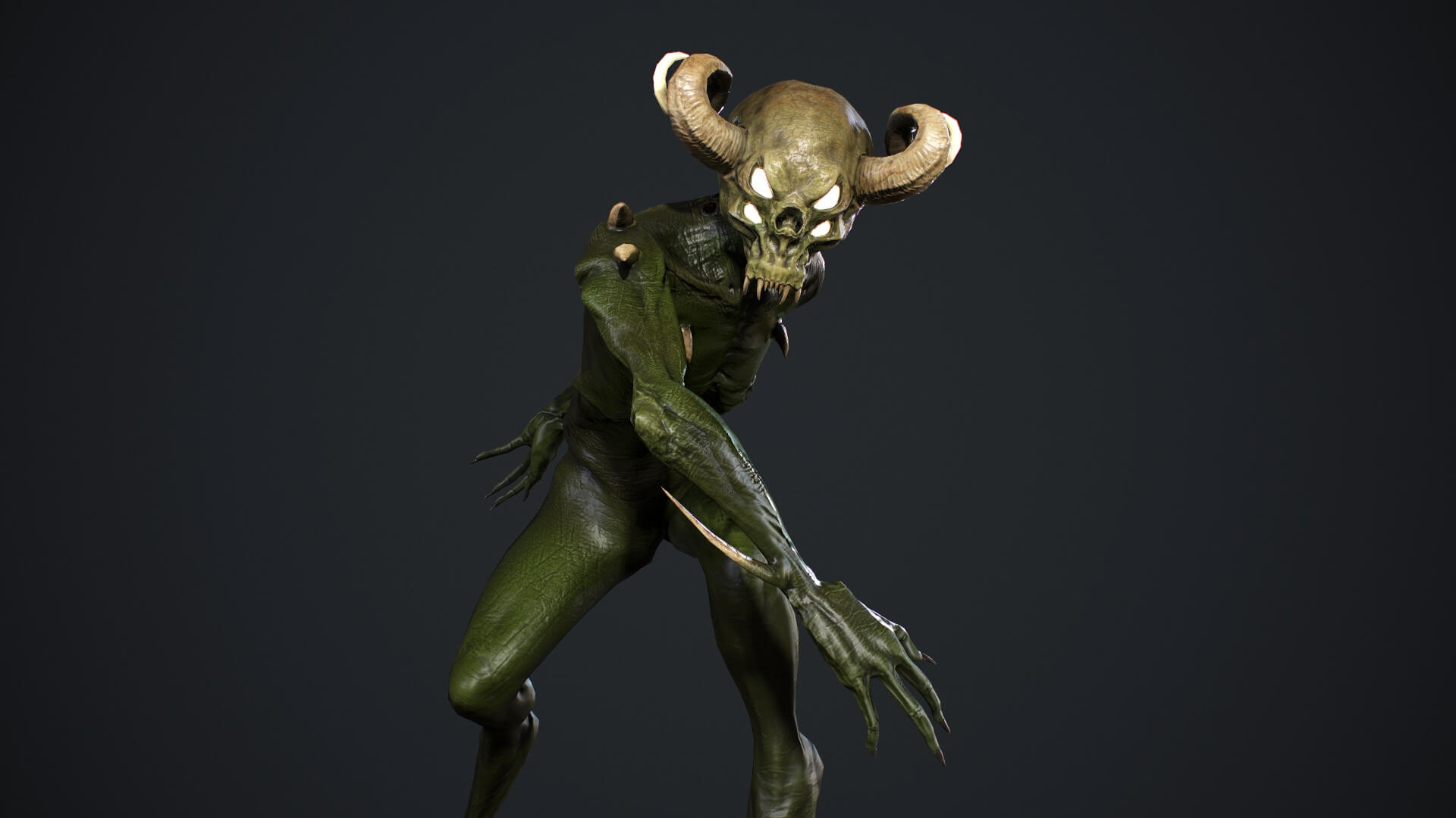 Demon IMP - 3D Model by Wernerkurt