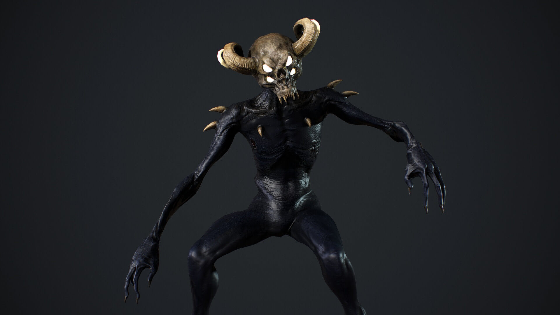 Demon IMP - 3D Model by Wernerkurt