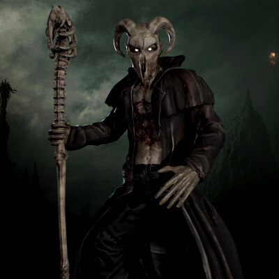 Demonologist Game Ready - 3D Model by Wernerkurt