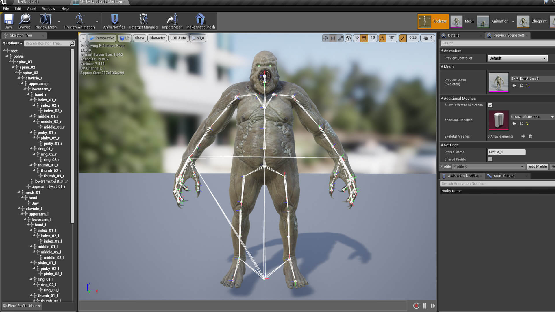 Evil Undead 3 - 3D Model by Wernerkurt