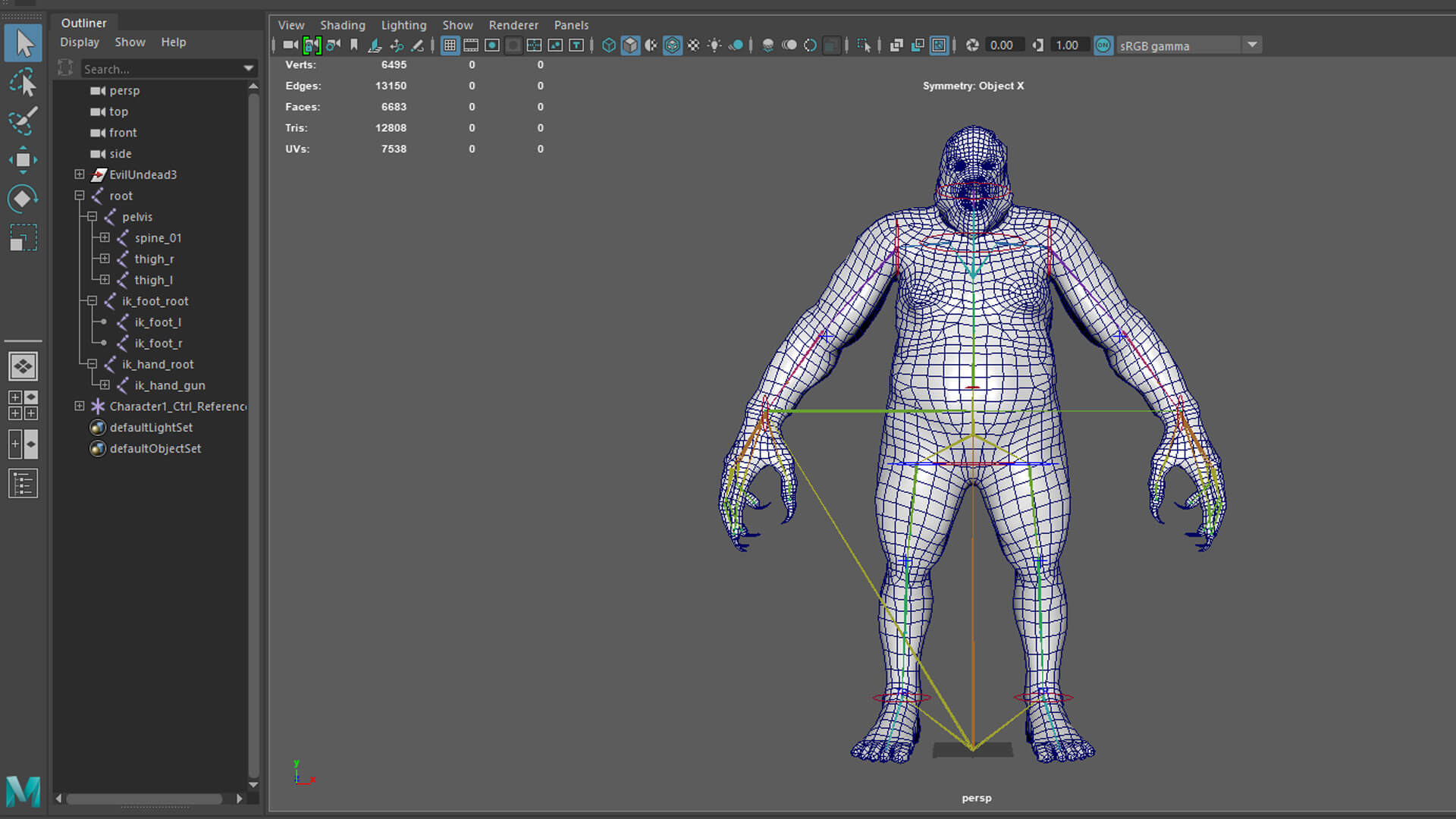 Evil Undead 3 - 3D Model by Wernerkurt