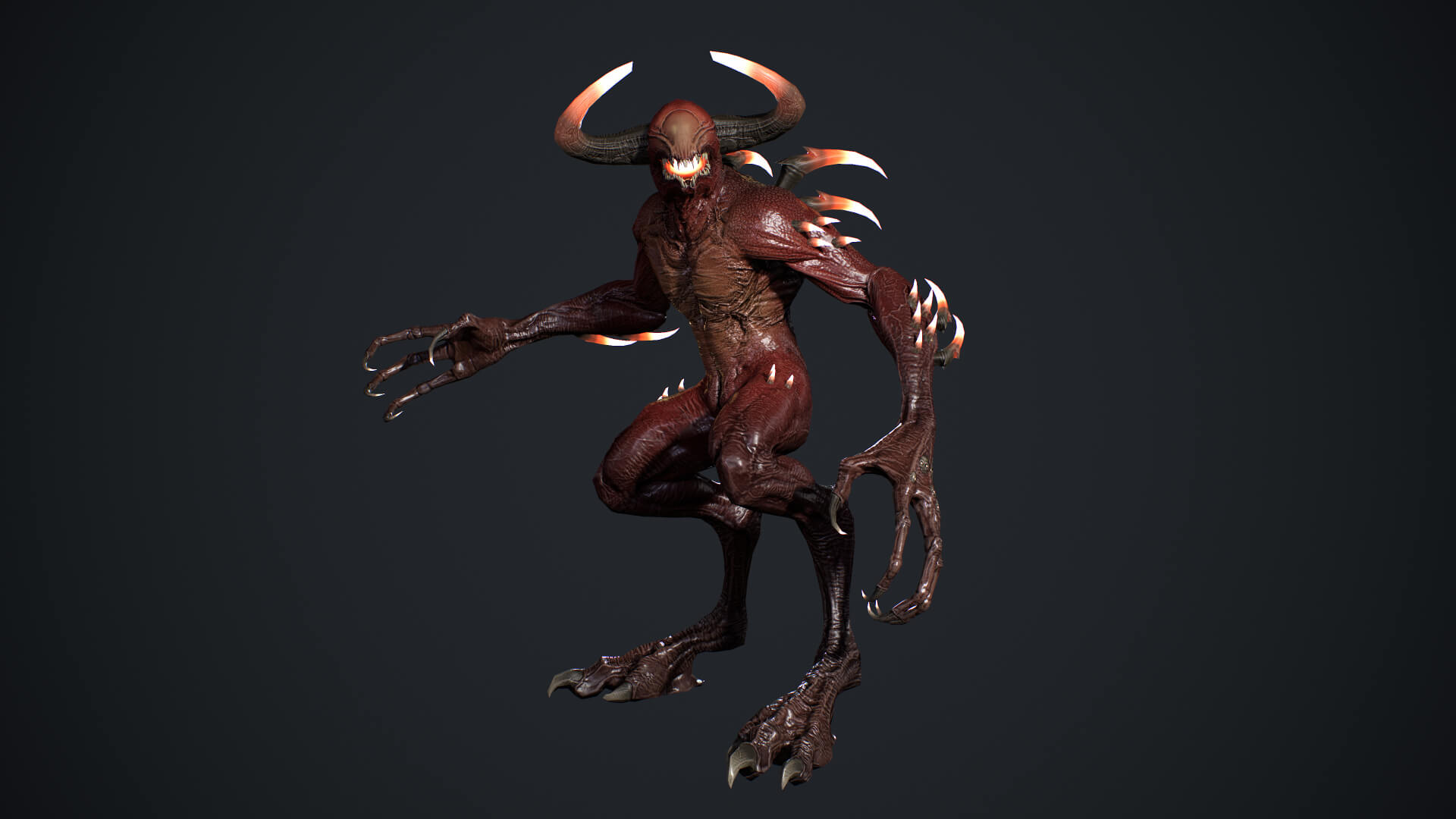Faceless Demon 2 by Wernerkurt | RenderHub Wallpapers
