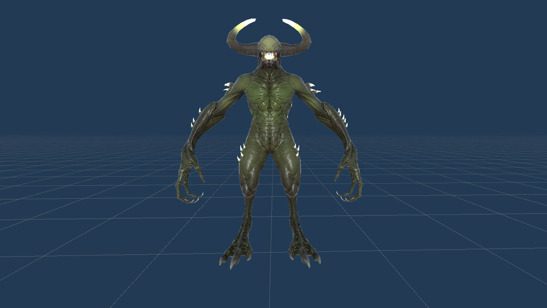 Faceless Demon 2 - 3D Model by Wernerkurt