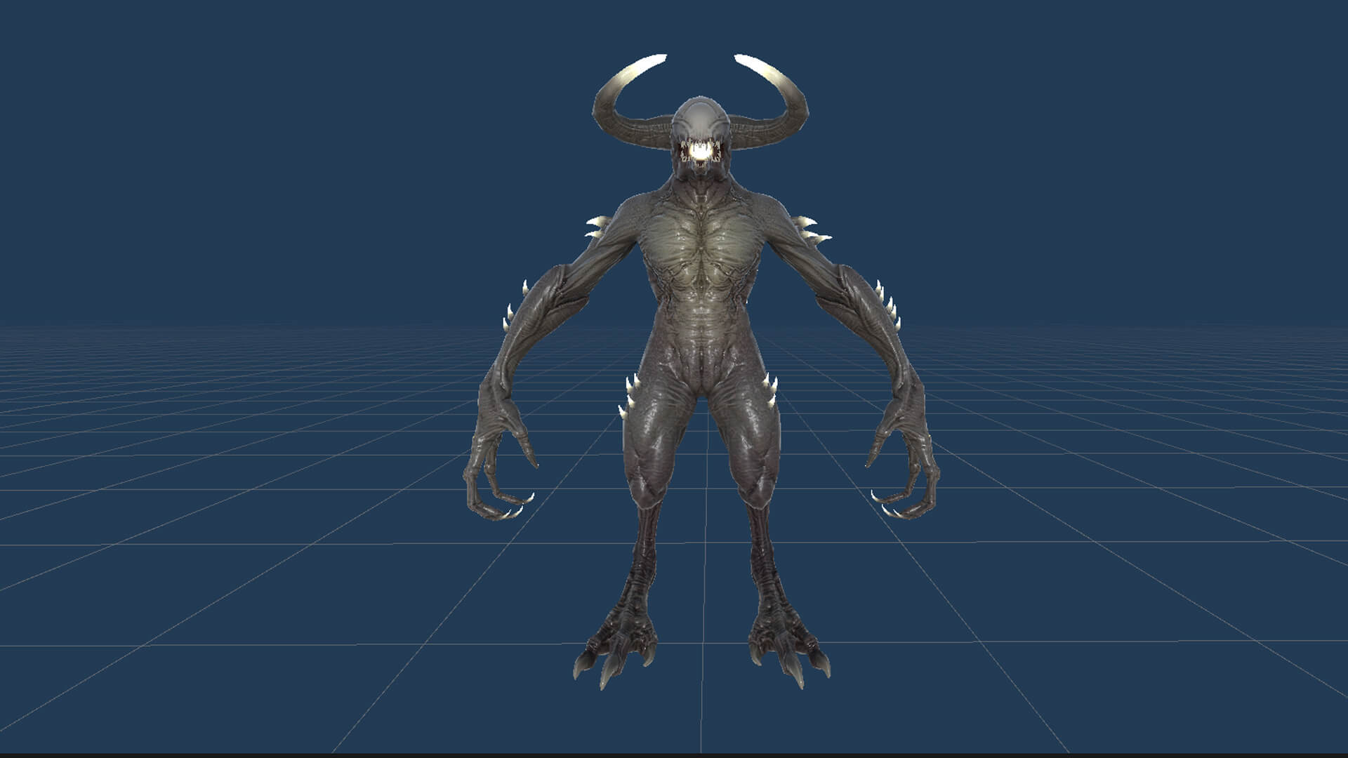 Faceless Demon 2 - 3D Model by Wernerkurt