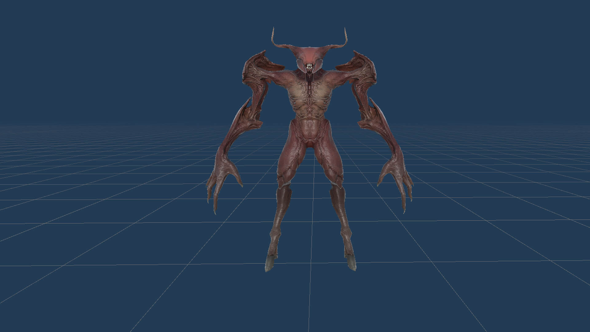 Faceless Demon 3 - 3D Model by Wernerkurt