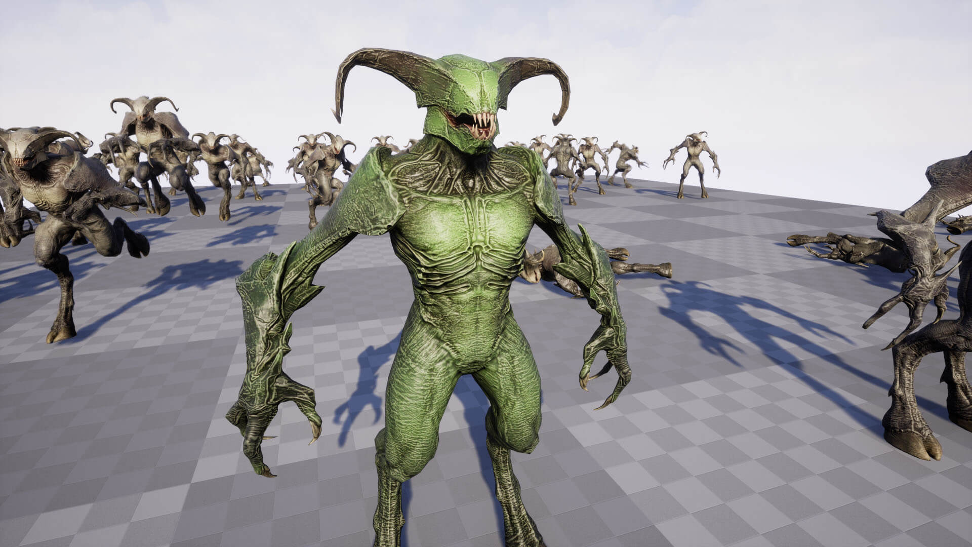 Faceless Demon 4 - 3D Model by Wernerkurt