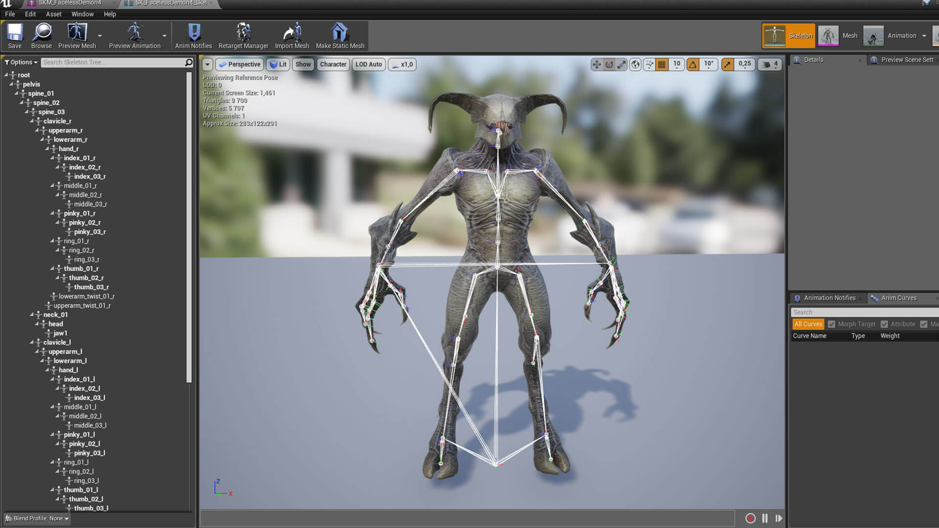 Faceless Demon 4 - 3D Model by Wernerkurt