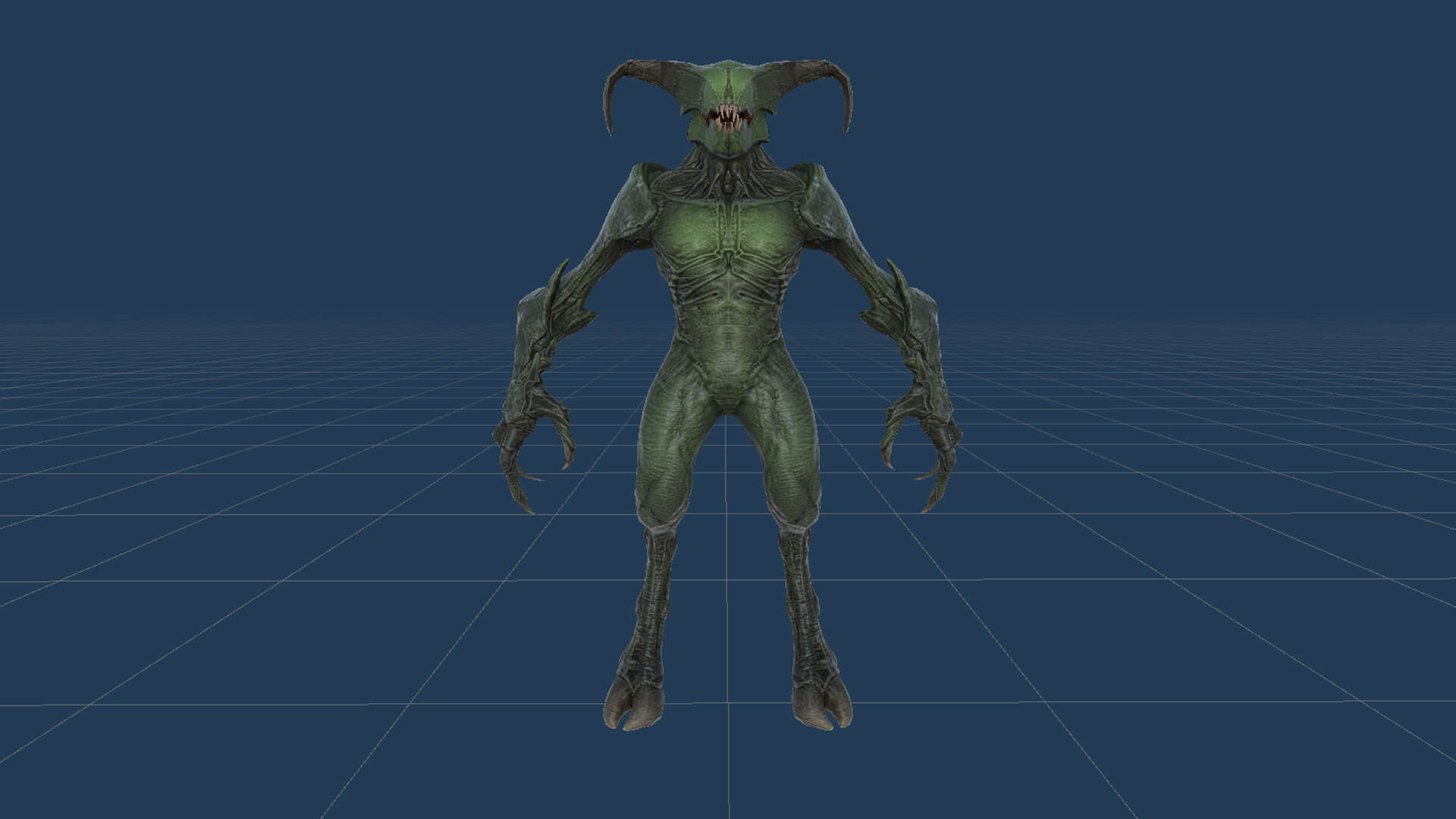 Faceless Demon 4 - 3D Model by Wernerkurt