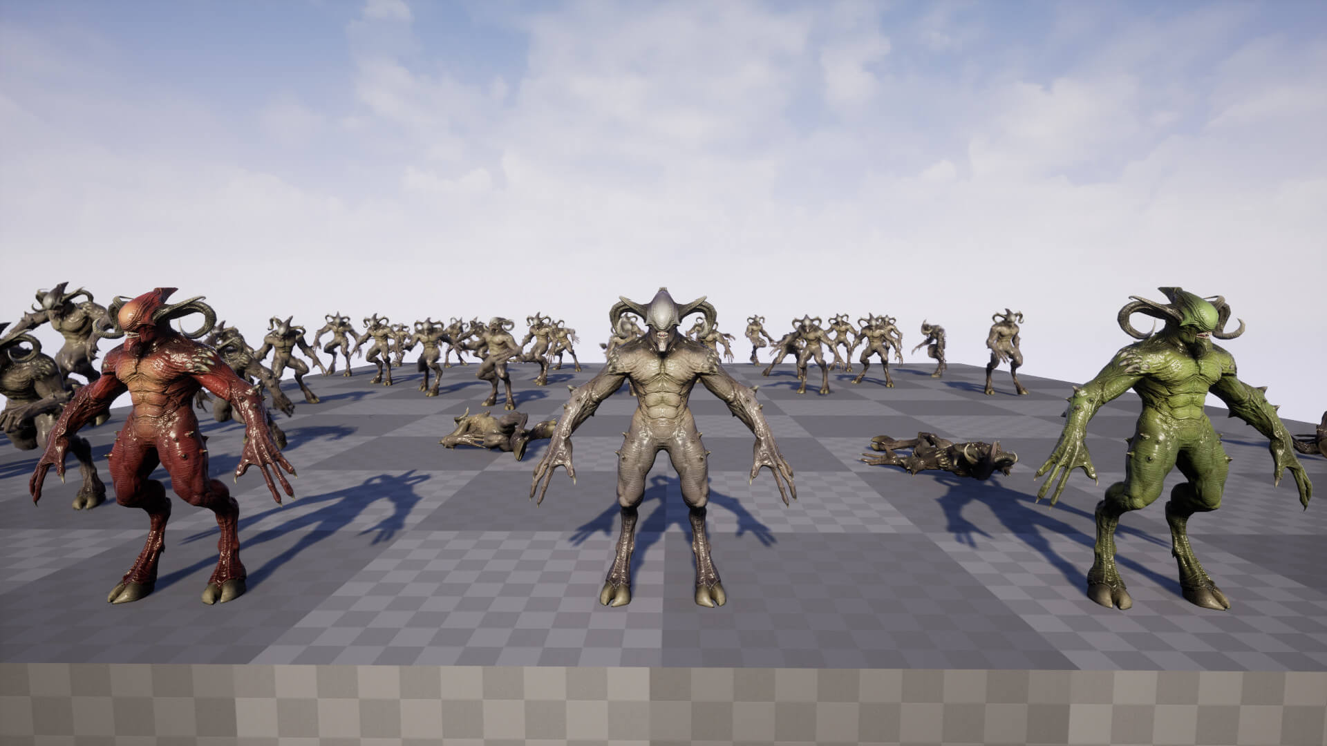 Faceless Demon - 3D Model by Wernerkurt