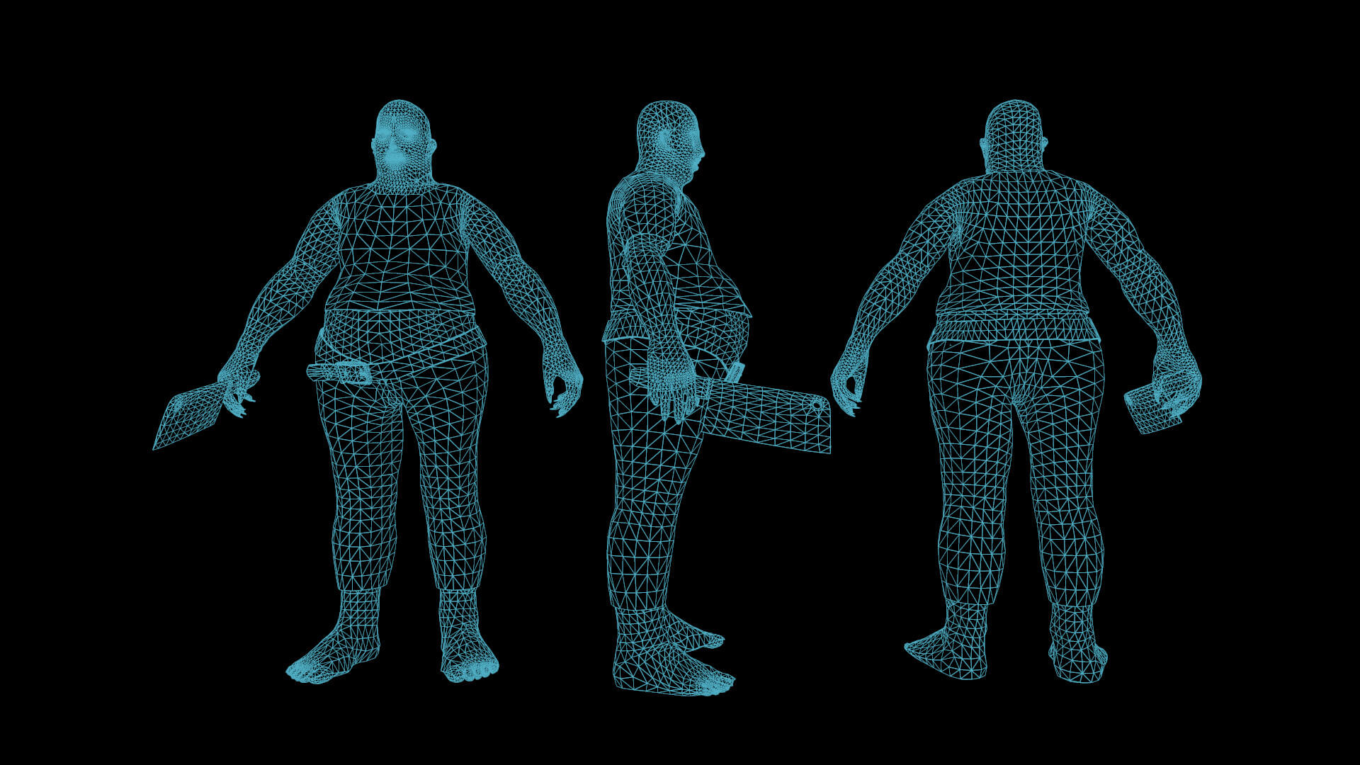 Fat Zombie - 3D Model by Wernerkurt
