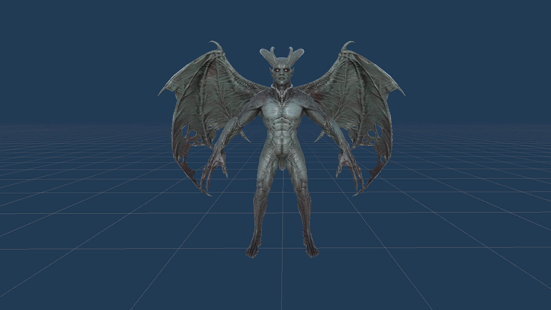 Gargoyle 2 Low Poly - 3D Model by Wernerkurt