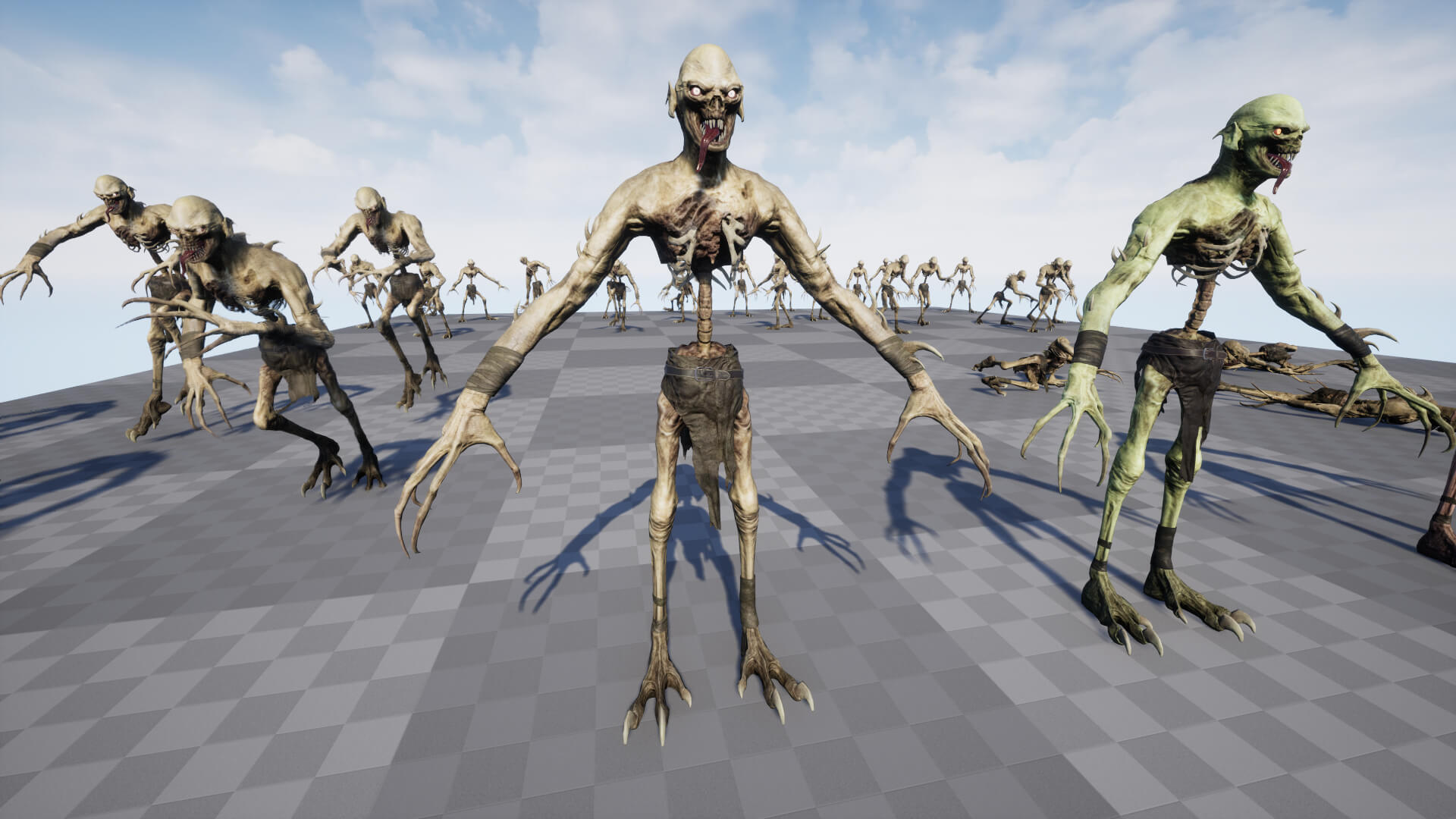 Ghoul Undead - 3D Model by Wernerkurt