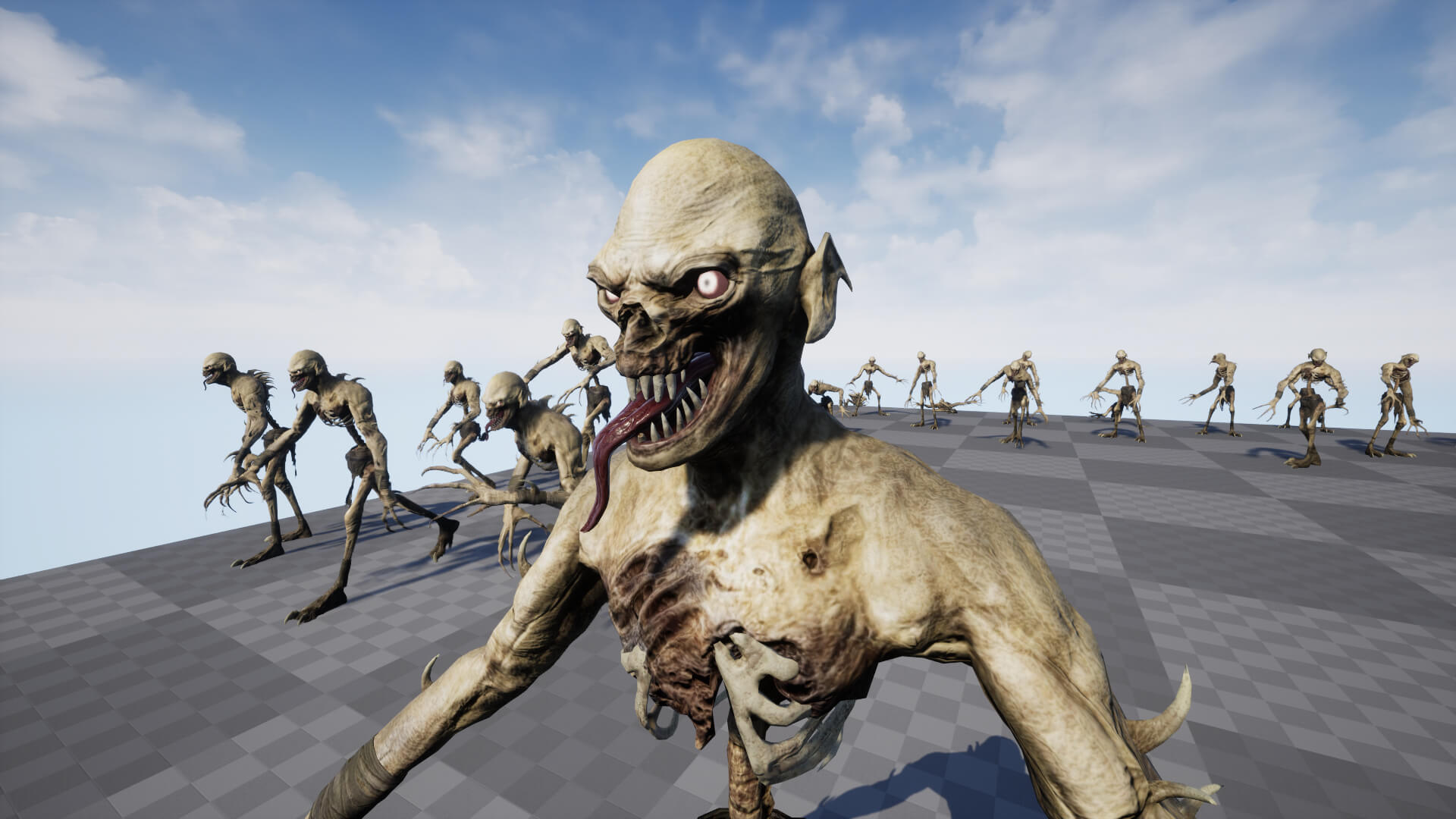 Ghoul Undead - 3D Model by Wernerkurt