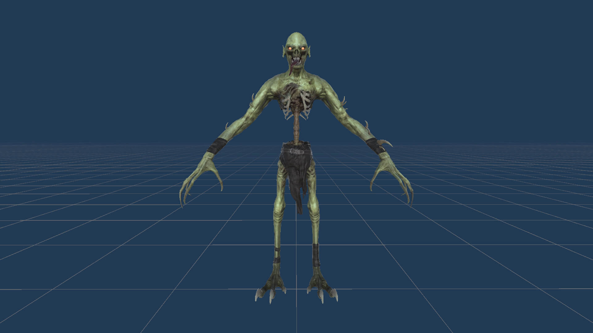 Ghoul Undead - 3D Model by Wernerkurt