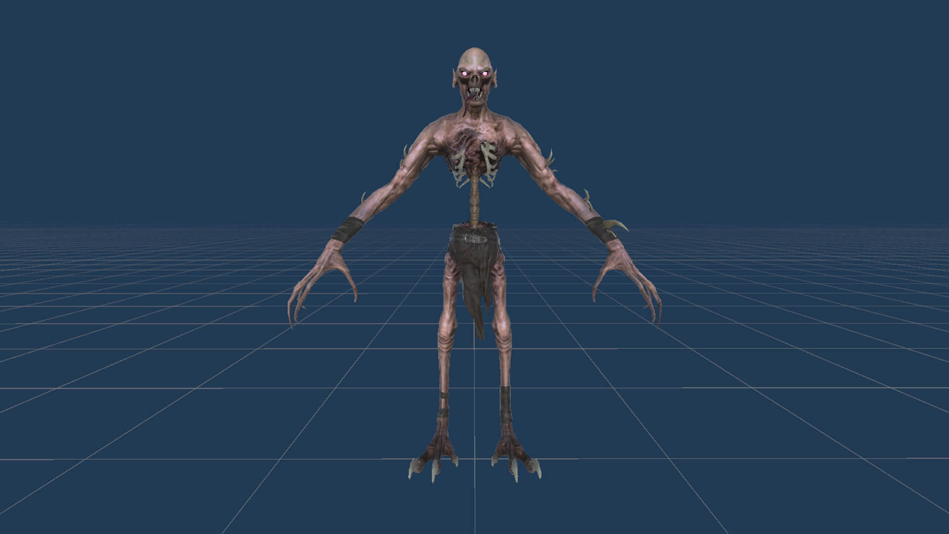 Ghoul Undead - 3D Model by Wernerkurt