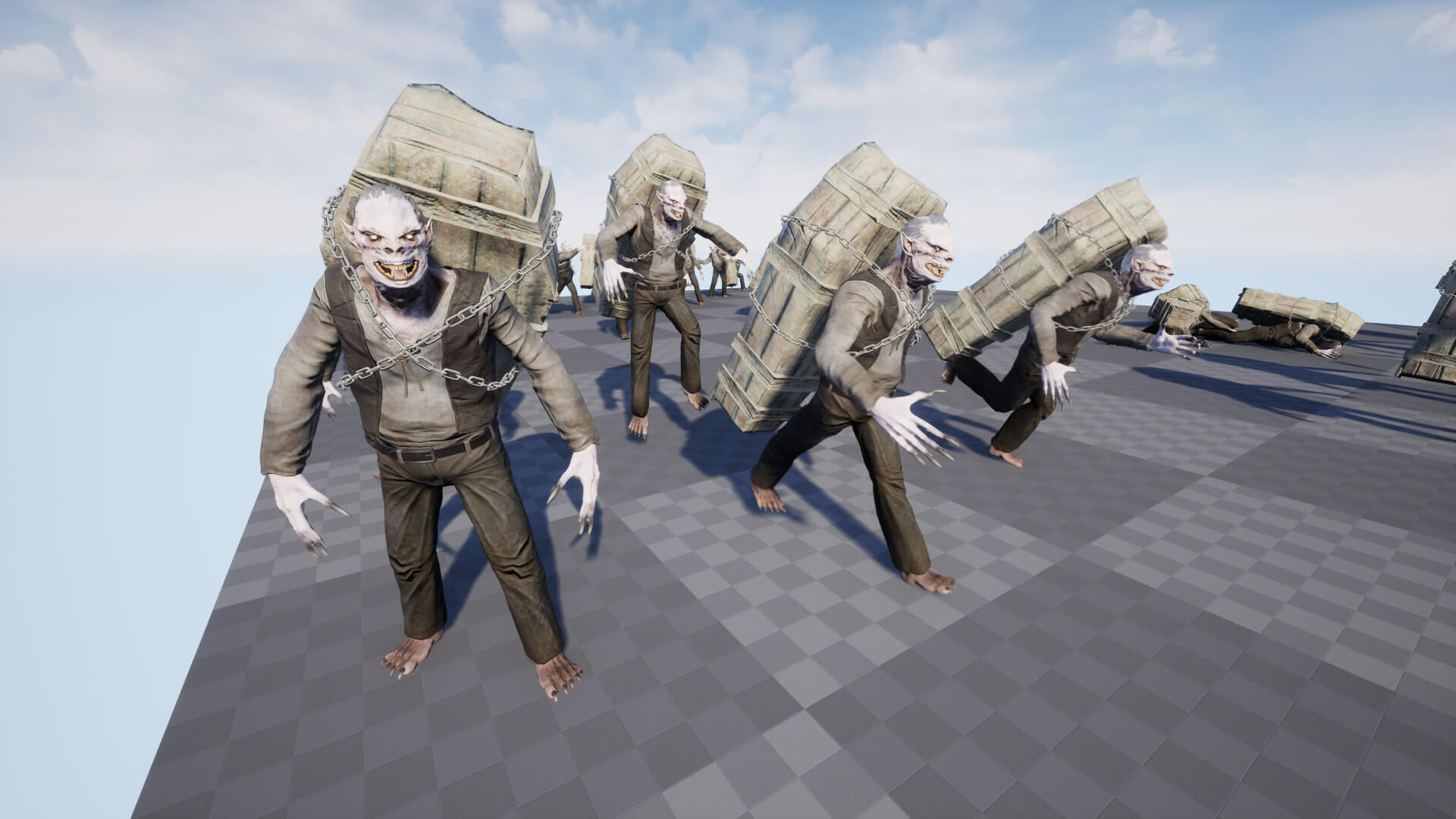 Ghoul Vampire - 3D Model by Wernerkurt