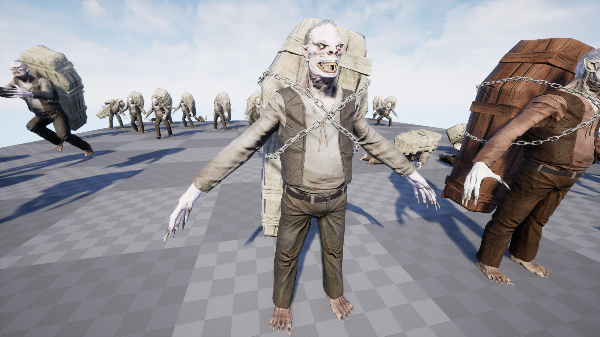 Ghoul Vampire - 3D Model by Wernerkurt