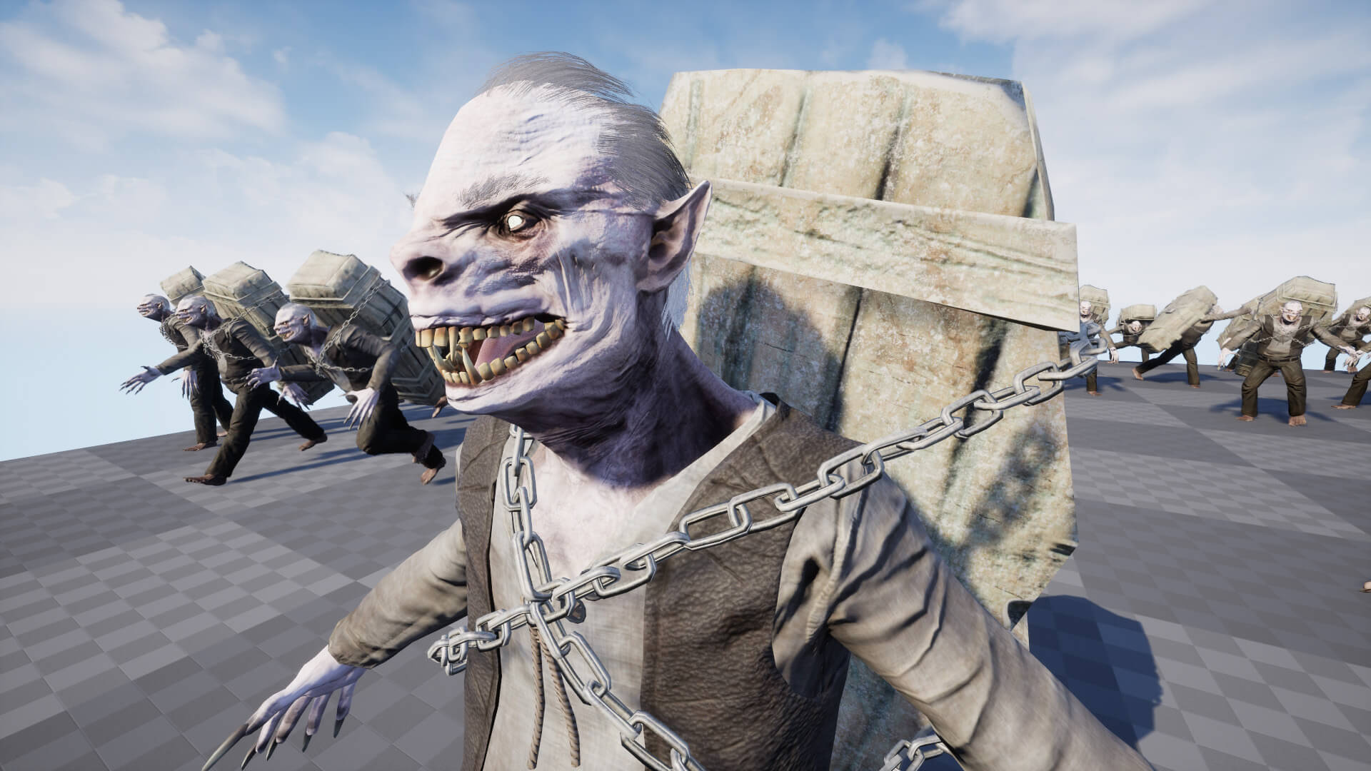 Ghoul Vampire - 3D Model by Wernerkurt