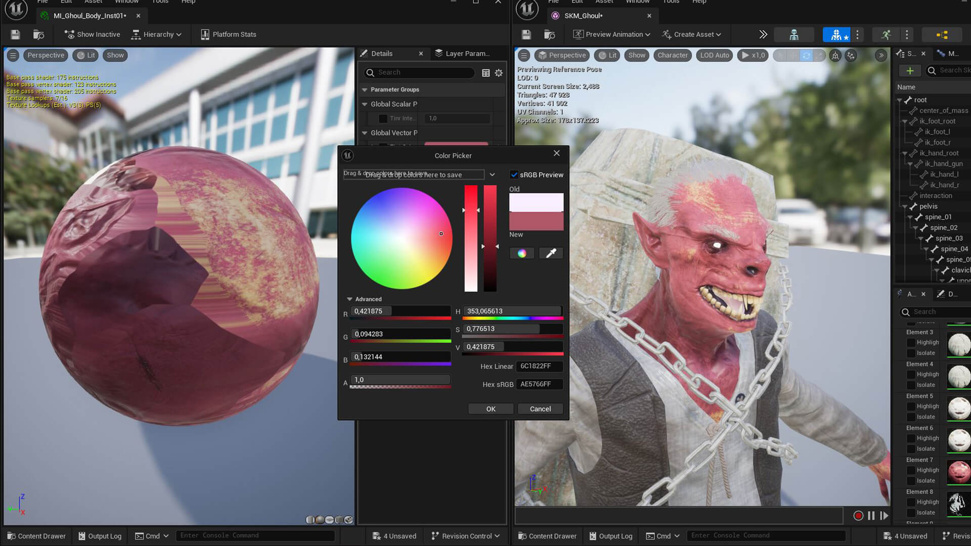 Ghoul Vampire - 3D Model by Wernerkurt