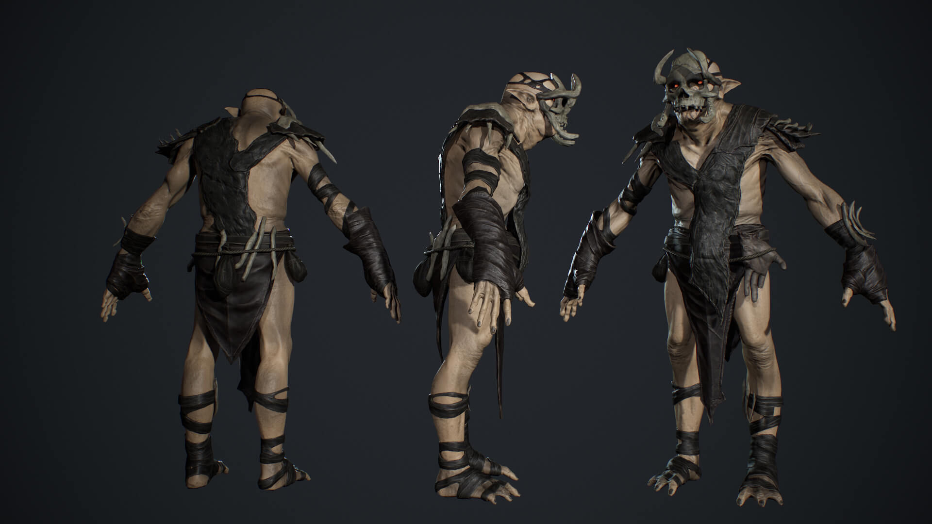 Goblin 2 gameready - 3D Model by Wernerkurt