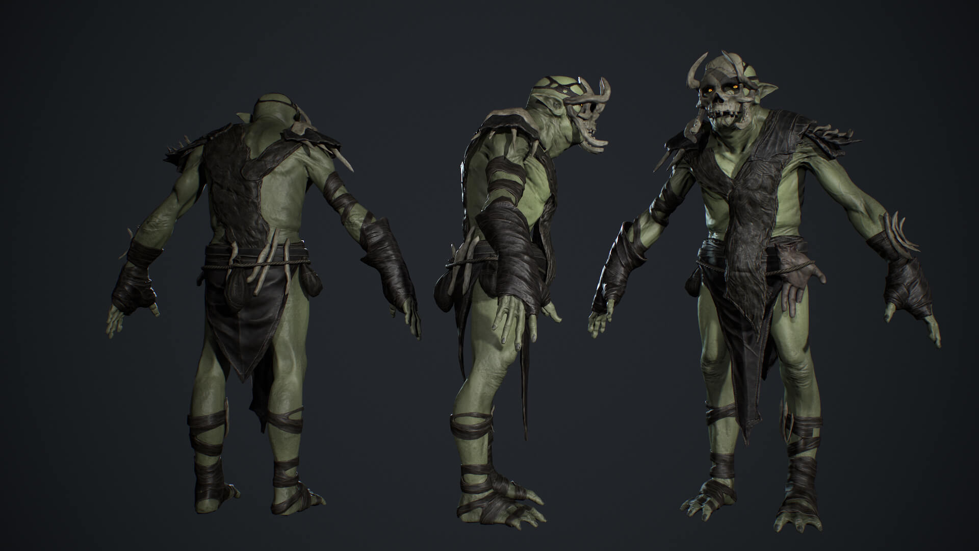 Goblin 2 gameready - 3D Model by Wernerkurt