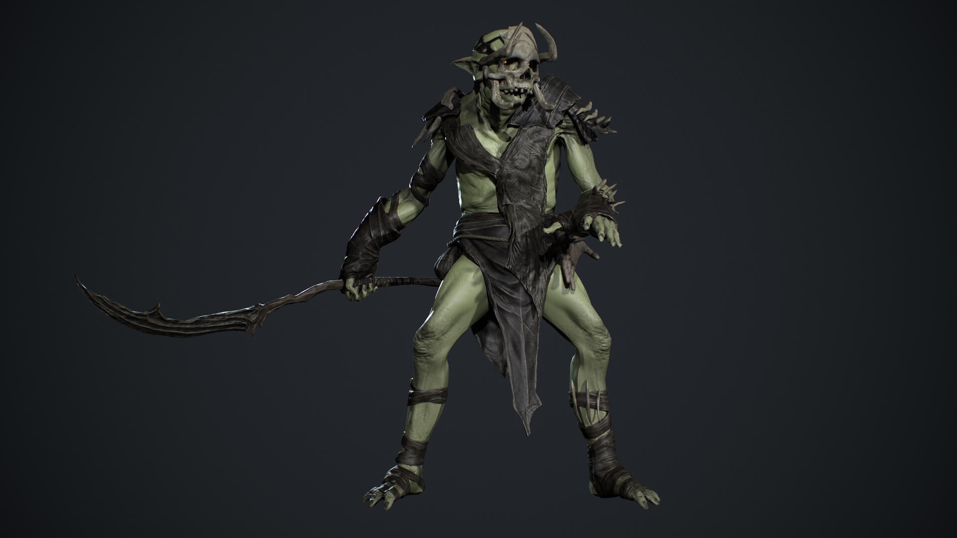 Goblin 2 gameready - 3D Model by Wernerkurt
