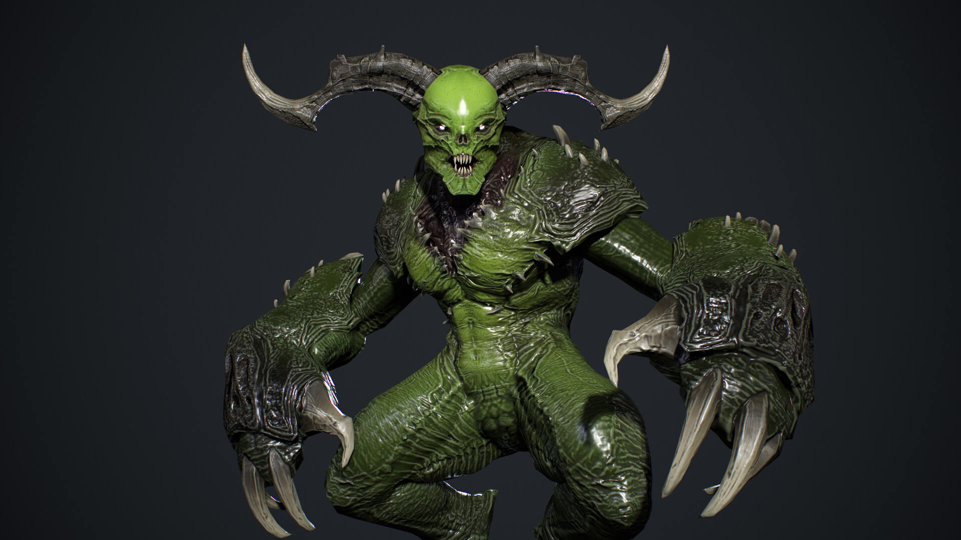 High Demon 2 - 3D Model by Wernerkurt