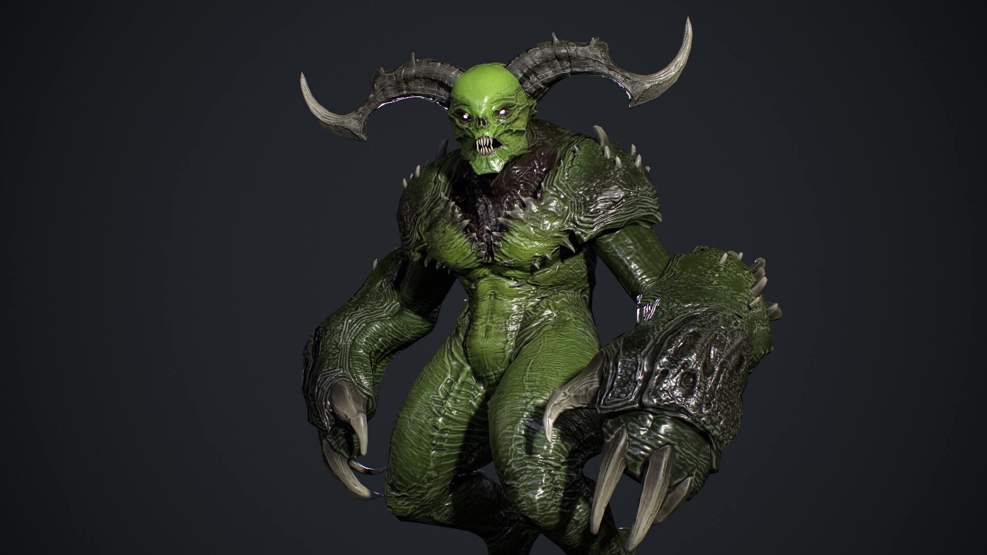 High Demon 2 - 3D Model by Wernerkurt