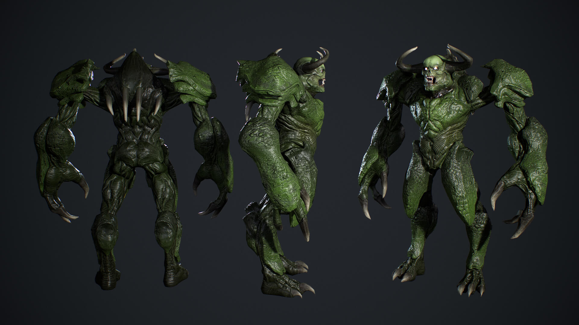 High Demon 3 - 3D Model by Wernerkurt