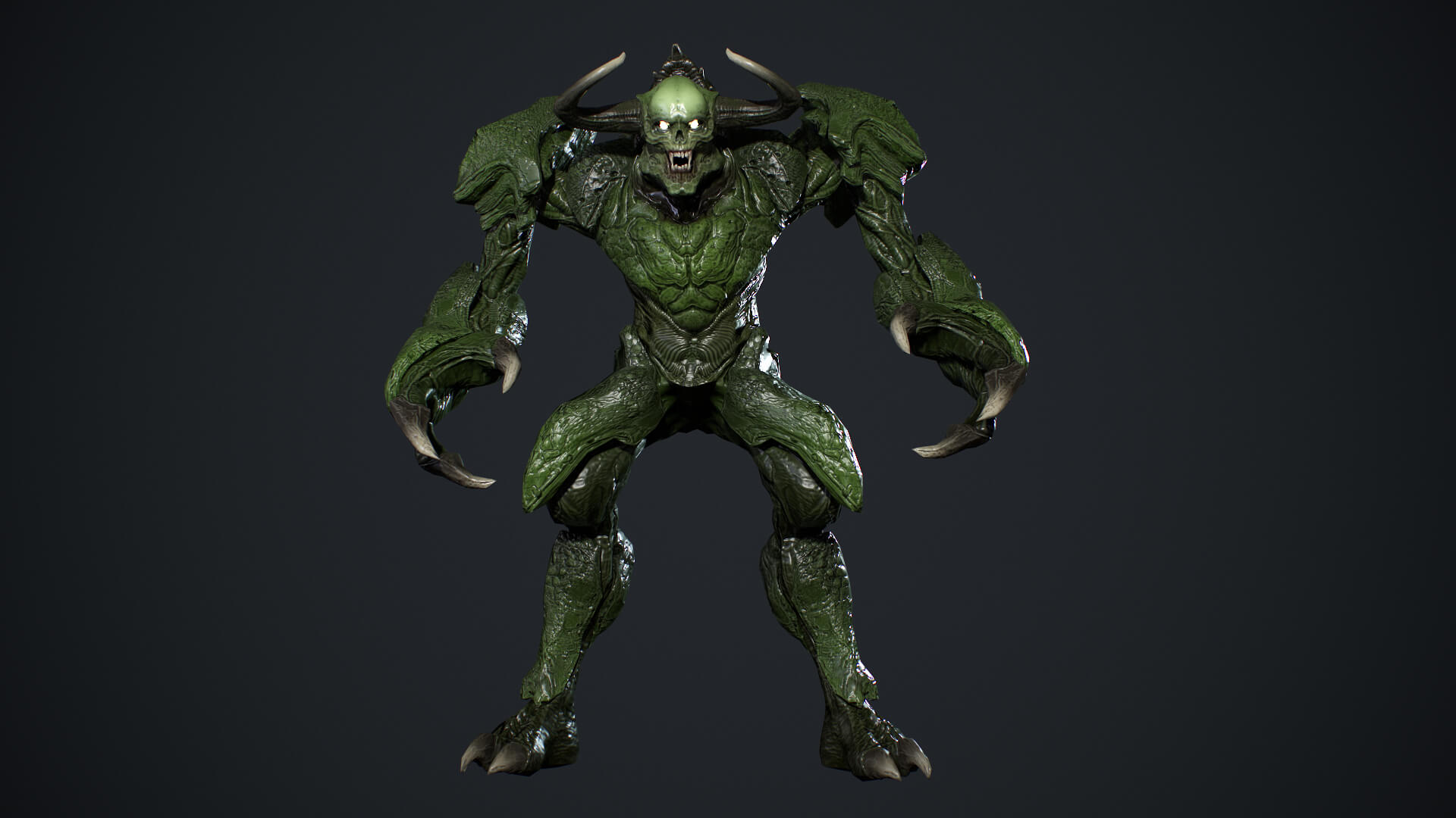 High Demon 3 - 3D Model by Wernerkurt