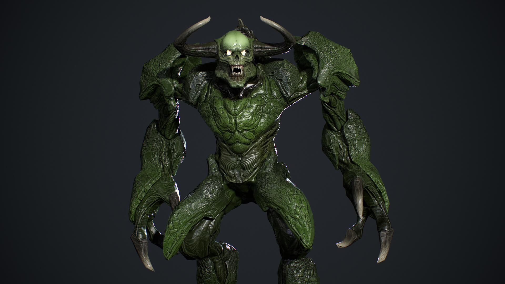 High Demon 3 - 3D Model by Wernerkurt