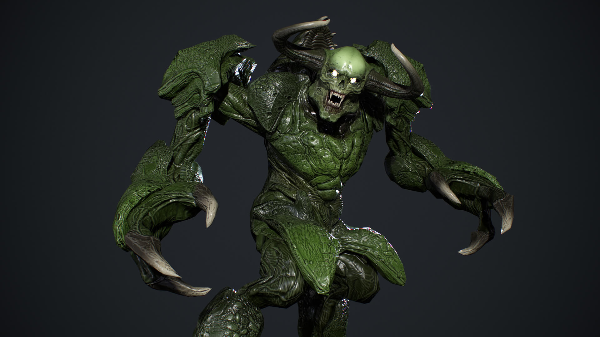 High Demon 3 - 3D Model by Wernerkurt