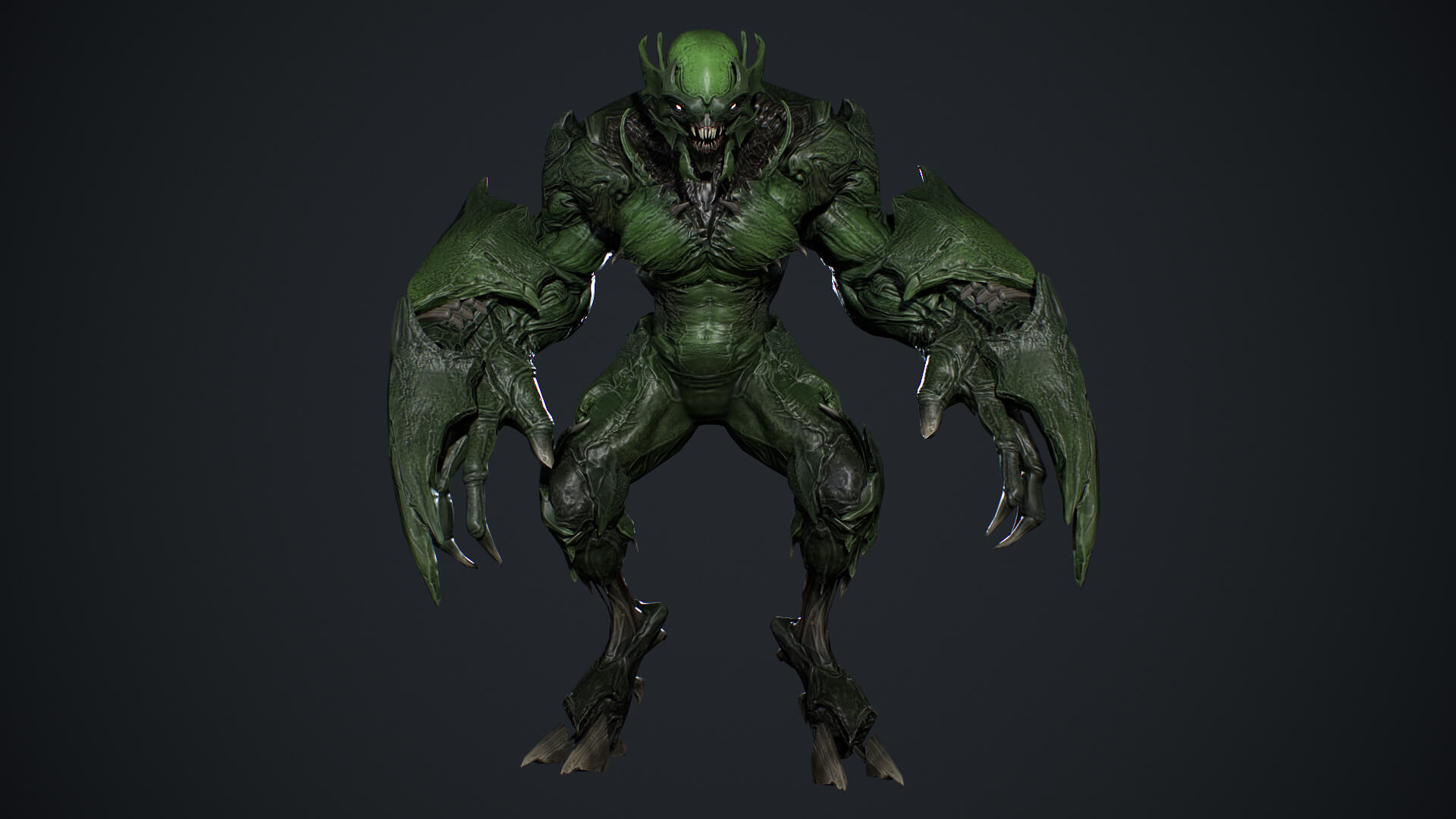 High Demon 4 - 3D Model by Wernerkurt