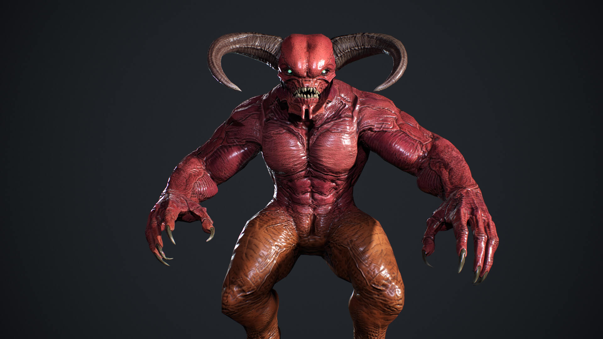 High Demon - 3D Model by Wernerkurt
