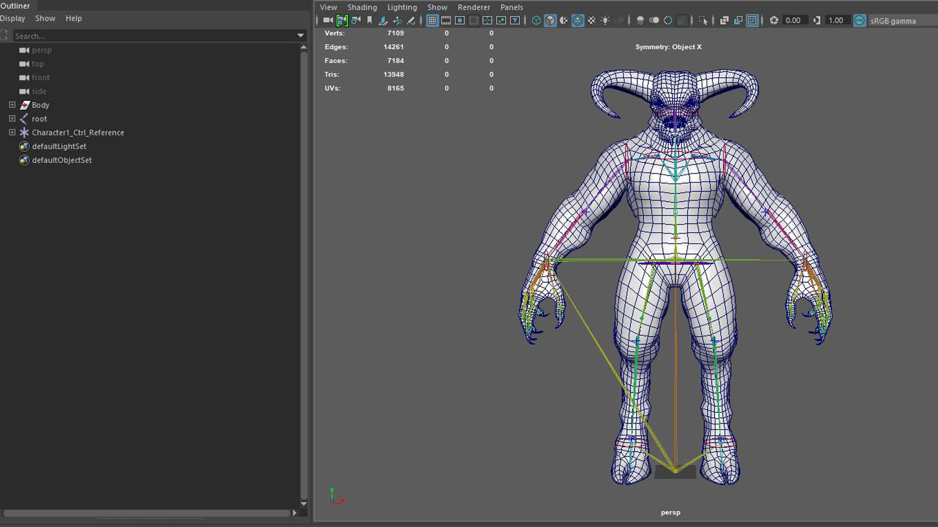 High Demon - 3D Model by Wernerkurt