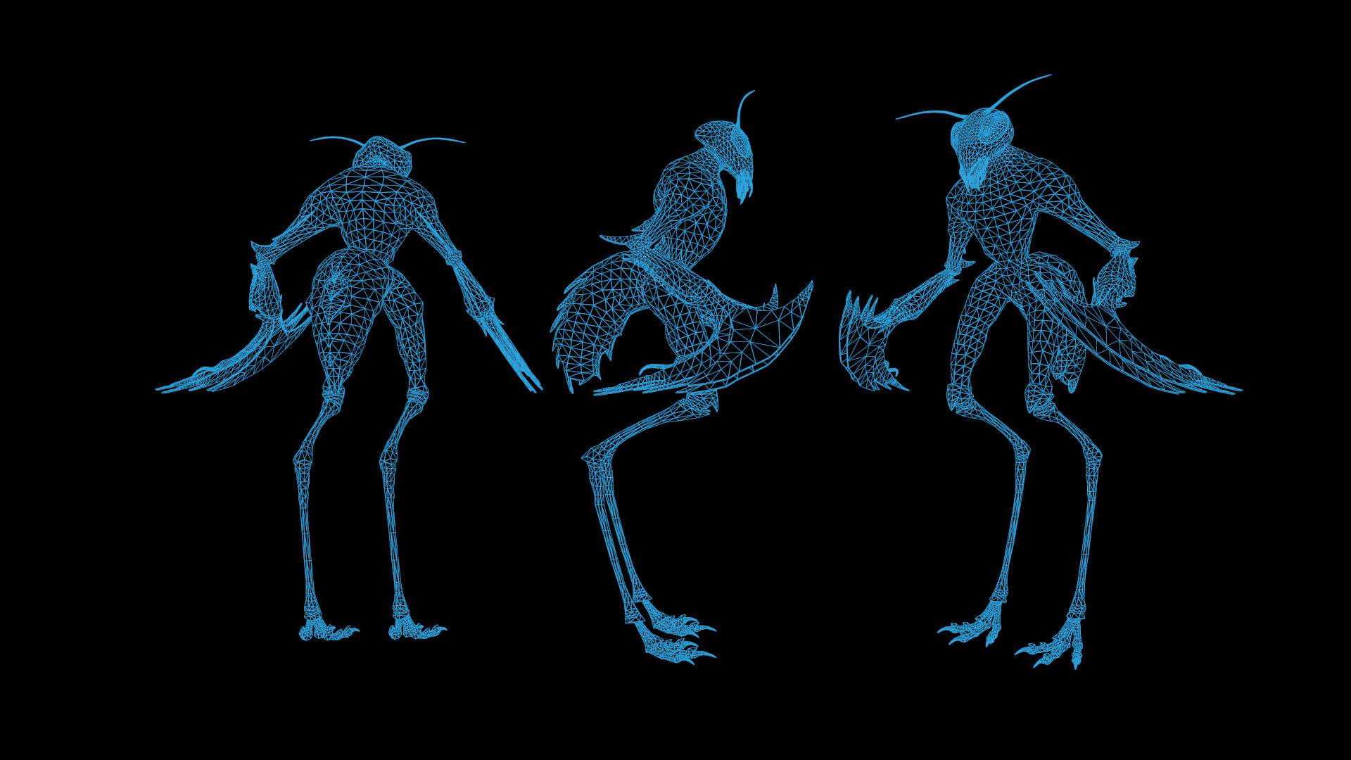 Insect Creature 2 - 3D Model by Wernerkurt