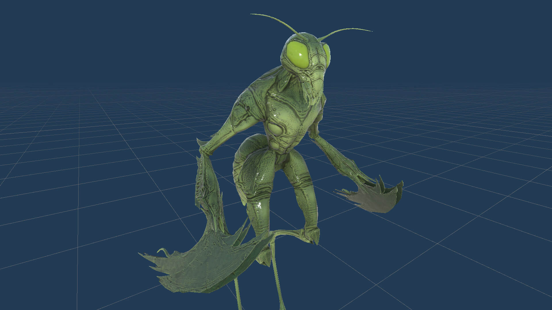 Insect Creature 2 - 3D Model by Wernerkurt