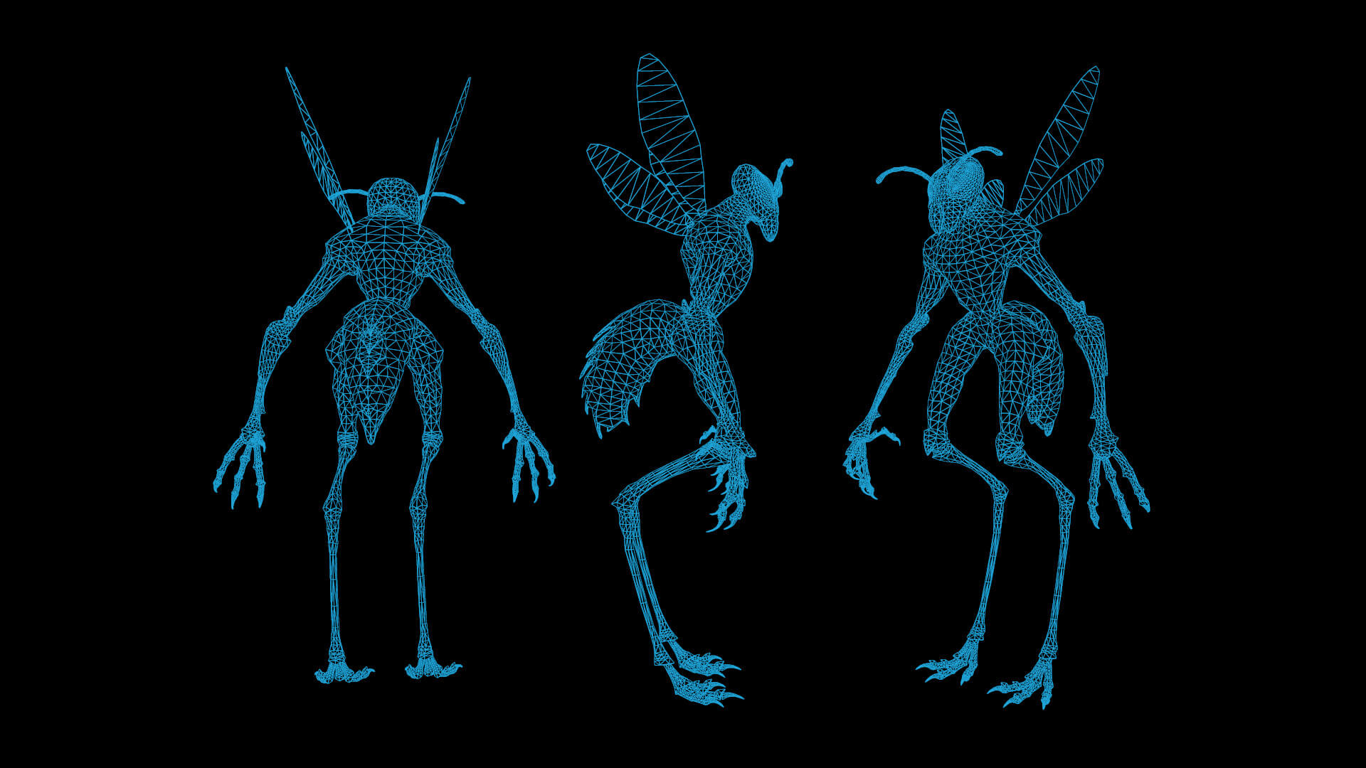 Insect Creature - 3D Model by Wernerkurt