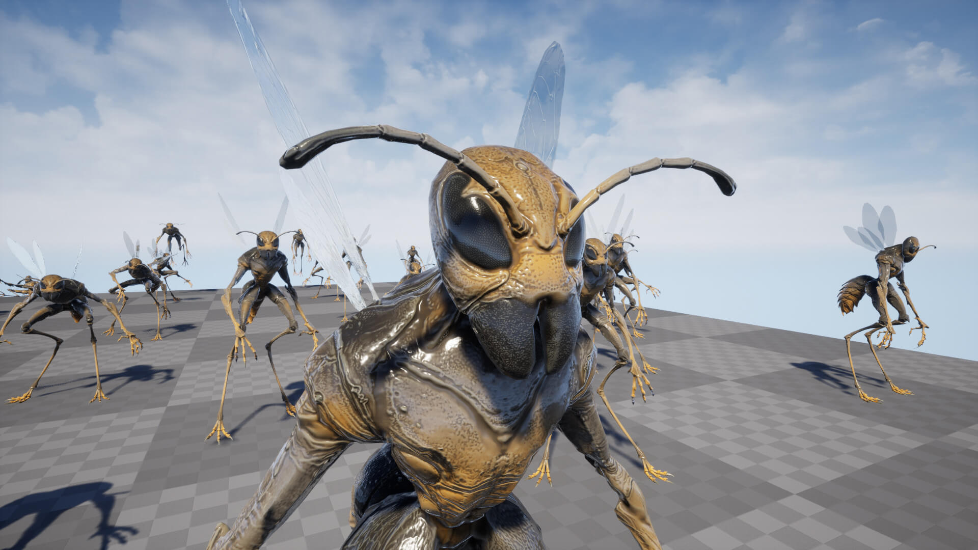 Insect Creature - 3D Model by Wernerkurt