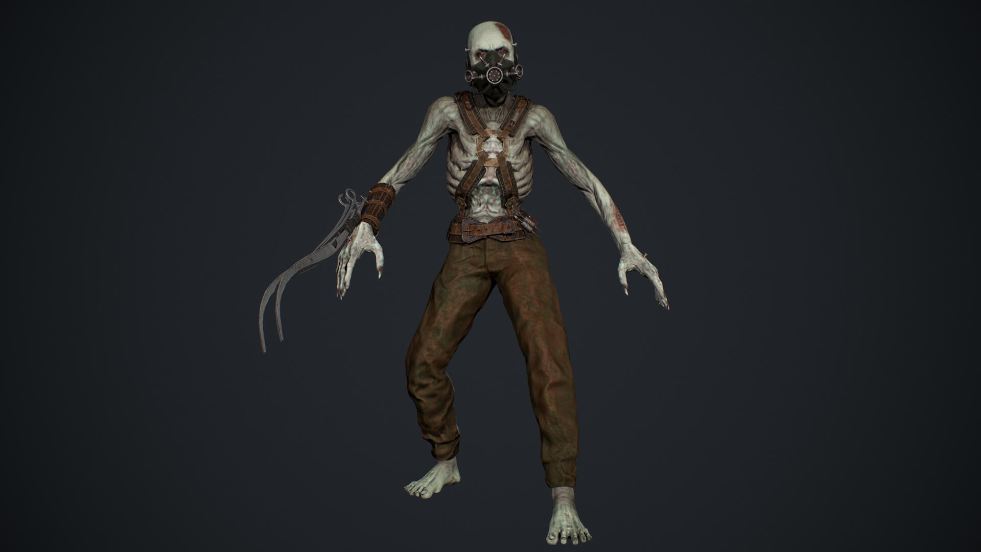 Maniac 2 Game Ready - 3D Model by Wernerkurt