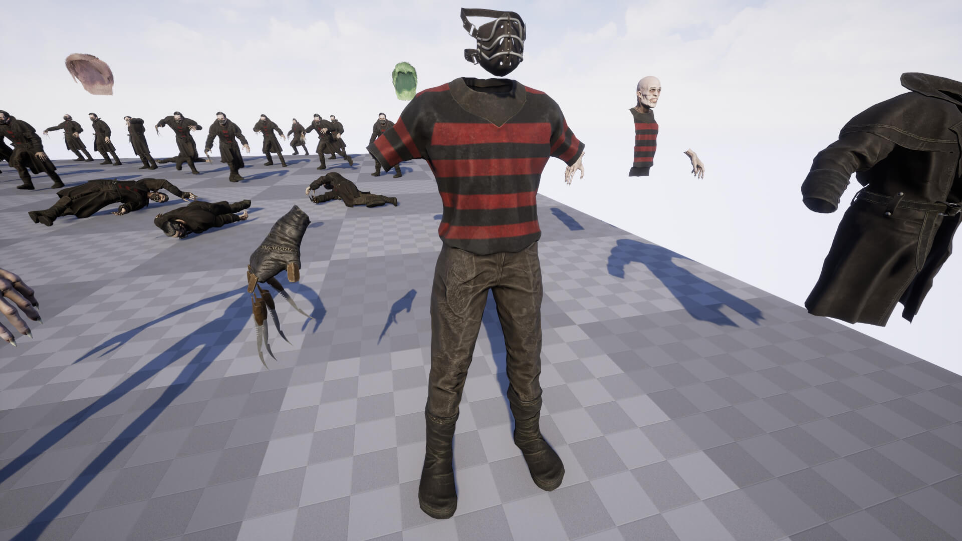 Maniac killer - 3D Model by Wernerkurt