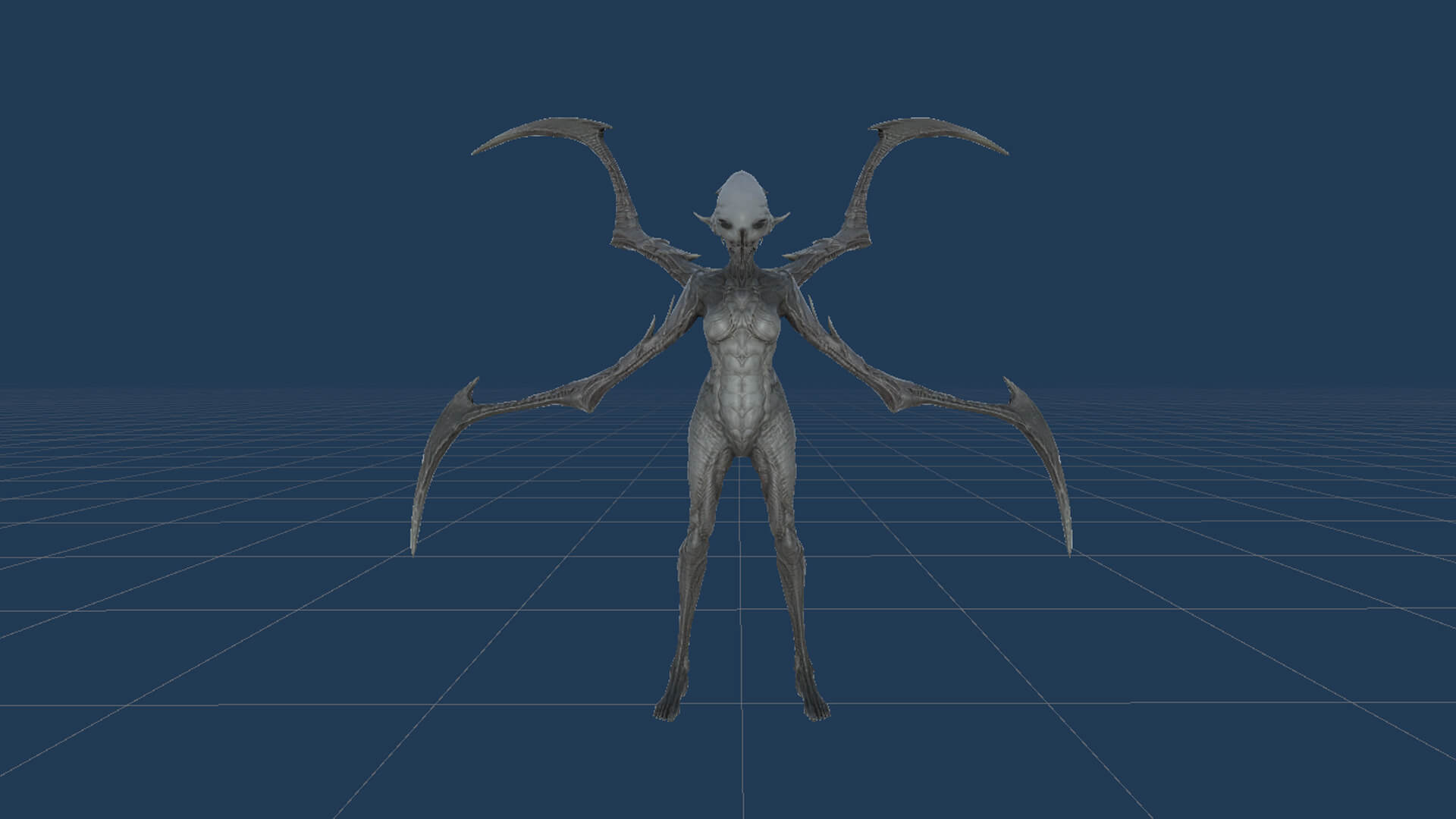 Monster 10 Game Ready - 3D Model by Wernerkurt