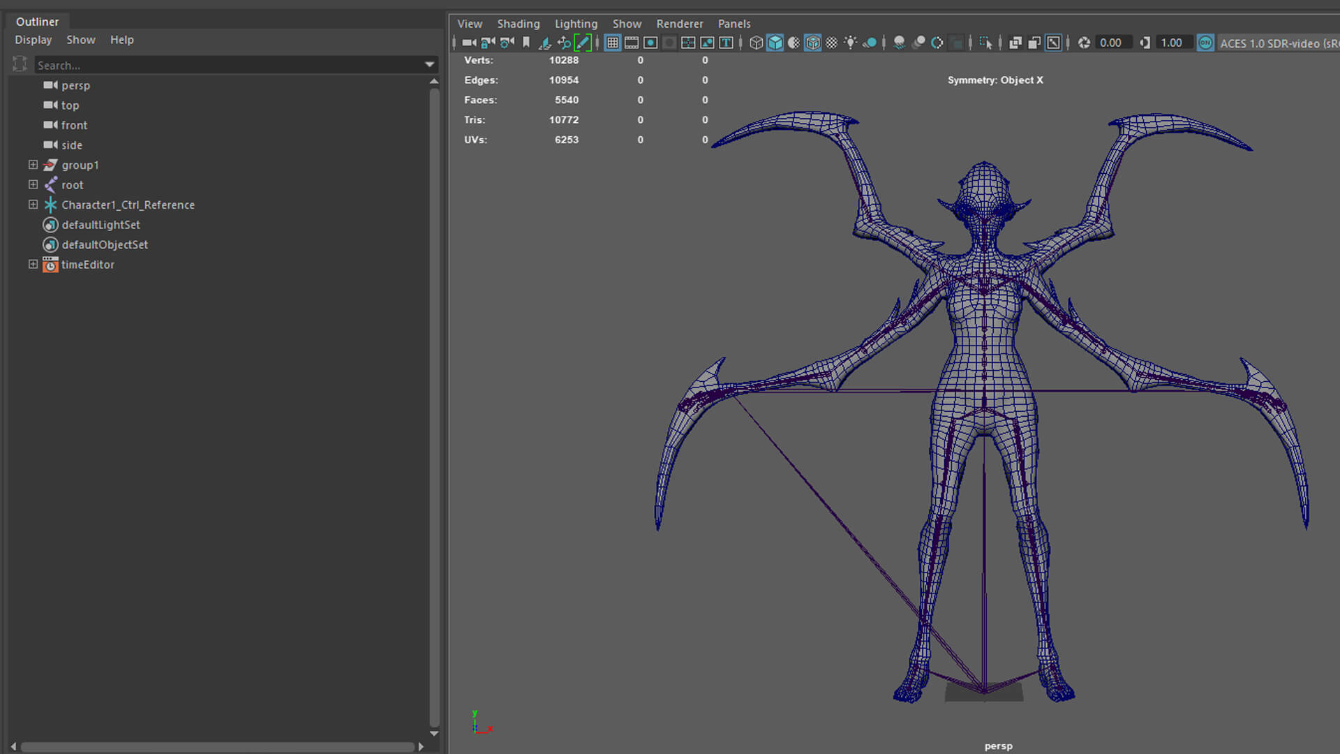 Monster 10 Game Ready - 3D Model by Wernerkurt